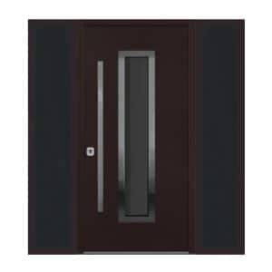Nova Inox S1 Brown Exterior Door - Door Collection by Nova Doors