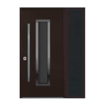 Nova Inox S1 Brown Exterior Door - Door Collection by Nova Doors