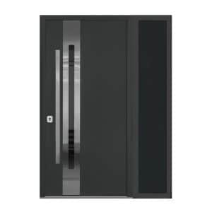 Nova Inox S2 Grey Exterior Door - Door Collection by Nova Doors