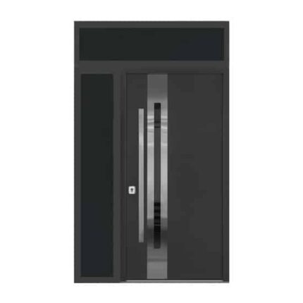 Nova Inox S2 Grey Exterior Door - Door Collection by Nova Doors