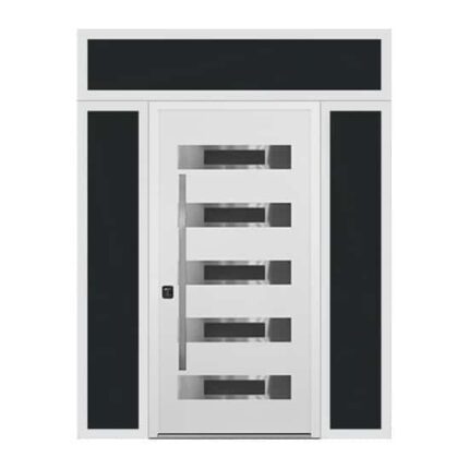 Nova Inox S5 White Exterior Door - Door Collection by Nova Doors