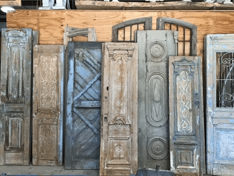 Interior doors with the “aging” effect by Doors Plus Windows