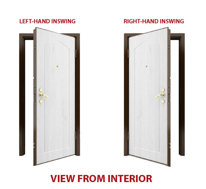 Front Exterior Prehung Steel Door / Deux 1744 Natural Oak / Stainless ...
