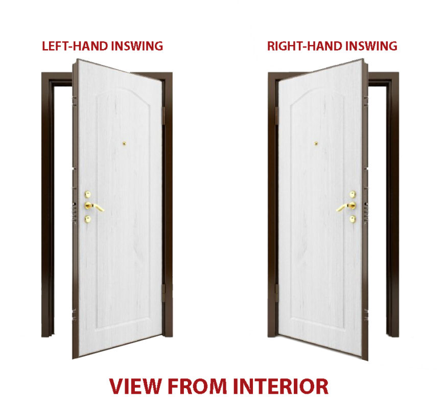 Front Exterior Prehung Steel Door / Deux 1744 Natural Oak / Stainless ...